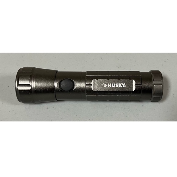 Other | Husky Gunmetal Led Flashlight Husky Gunmetal Metal Led ...